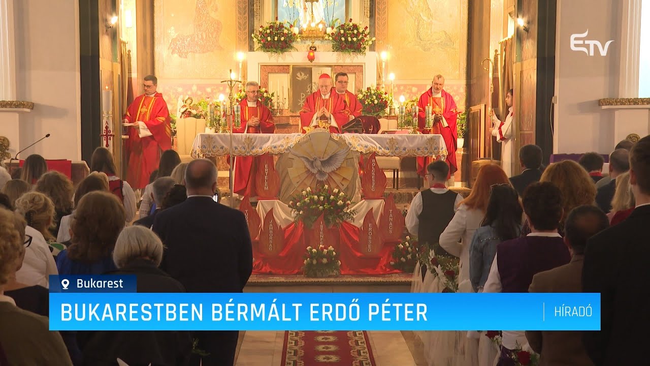Bukarestben bérmált Erdő Péter – Erdélyi Magyar Televízió - YouTube