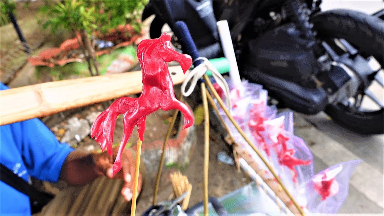 Most Unique Handmade Candy Making | Gulali Jadul | Indonesian Street ...