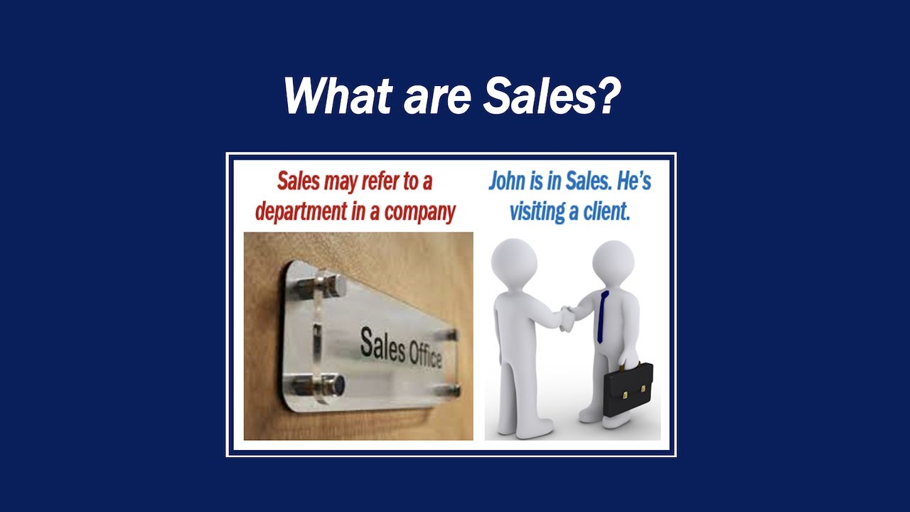 What are Sales? - YouTube