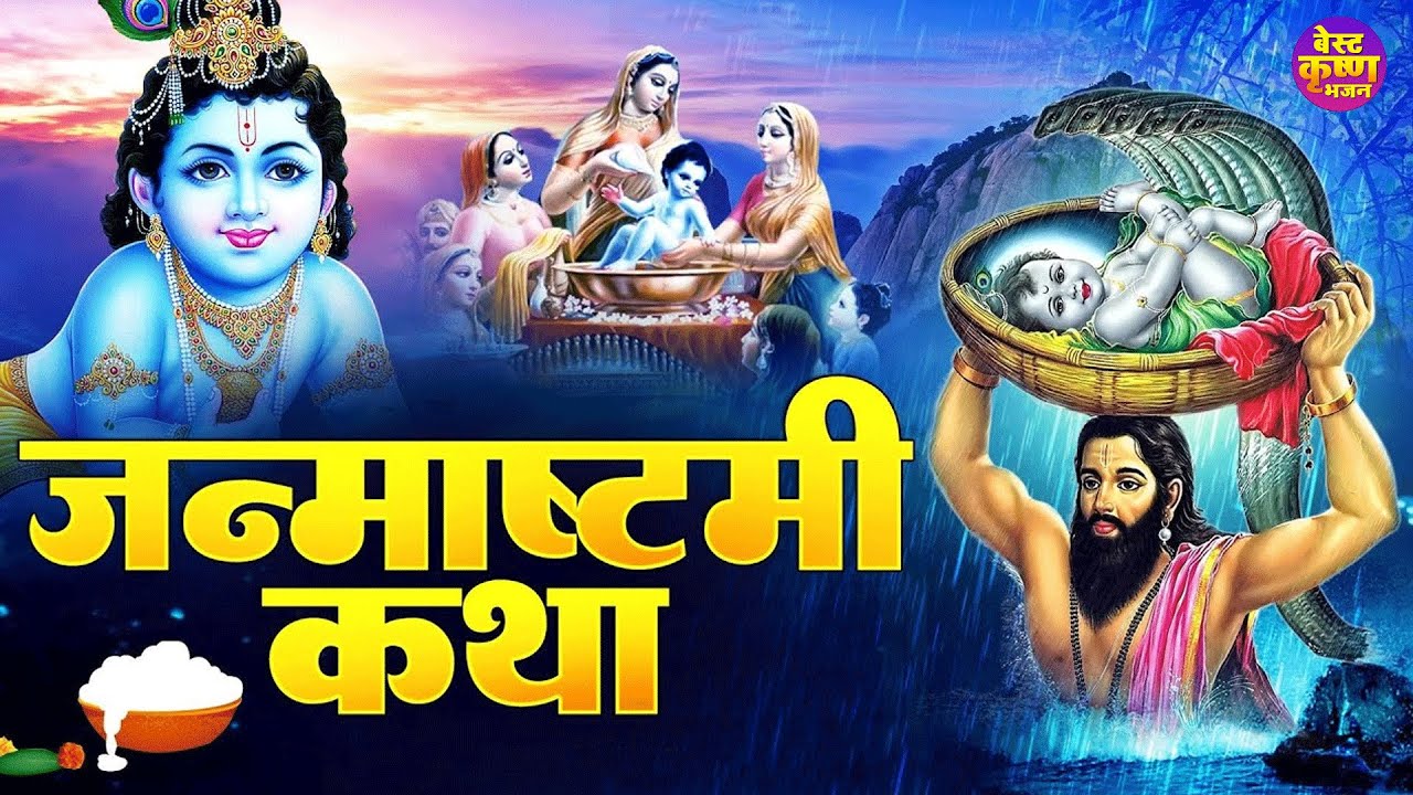 2024 जन्माष्टमी की कथा - Krishna Janma Katha - Sanjay Gulathi - Story ...
