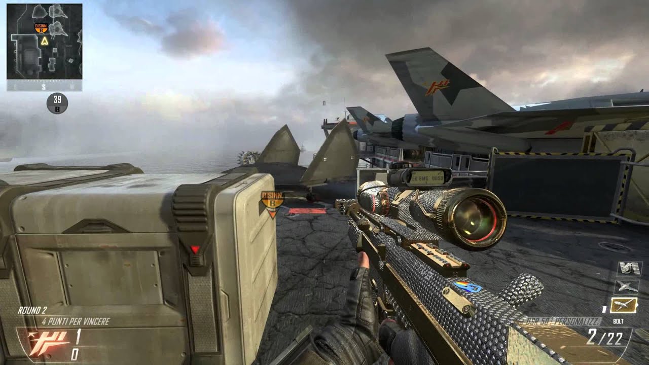 Bo2 S&D sniper DSR.50 VSAT 11-0 - YouTube