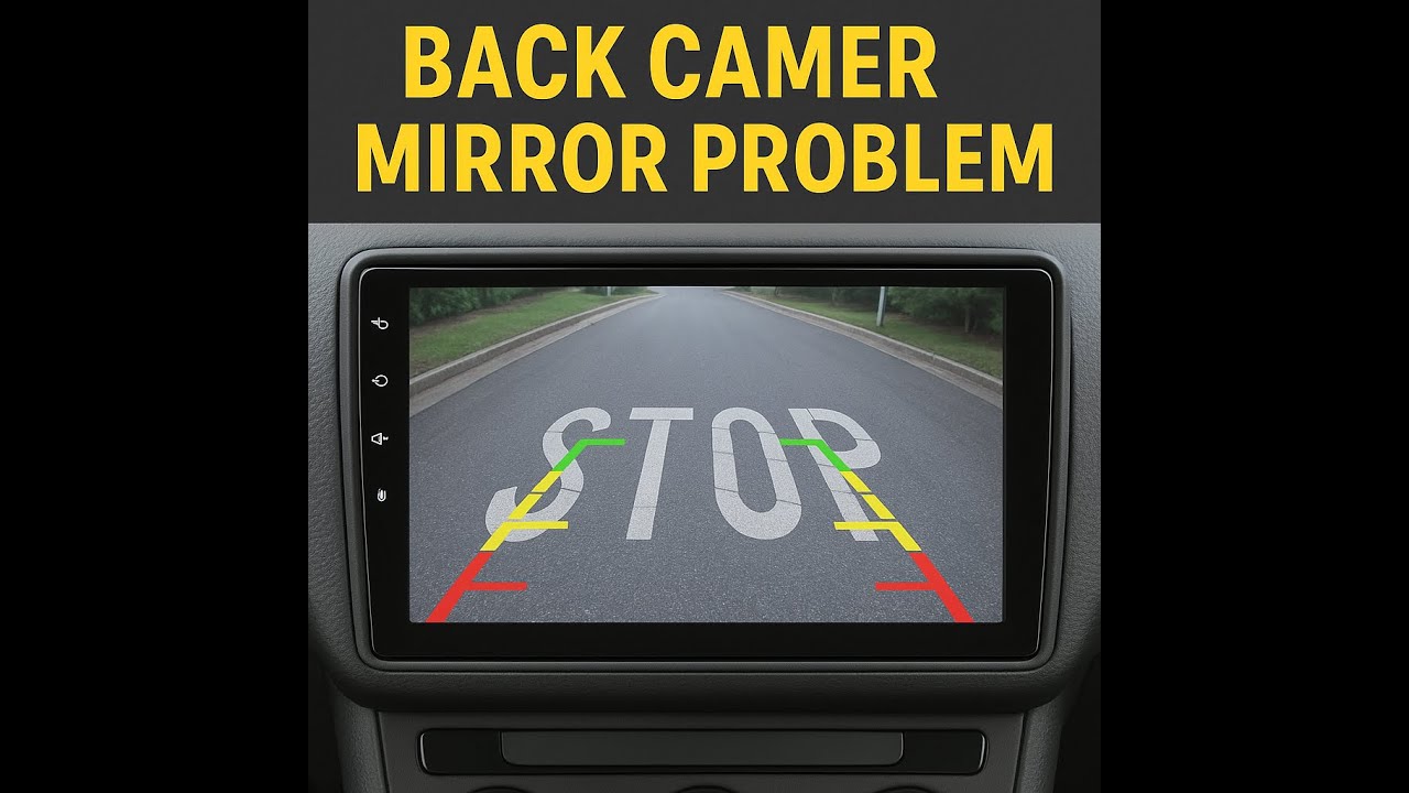 Back Camera Setting in Android head unit. Back Camera Mirror Problem ...