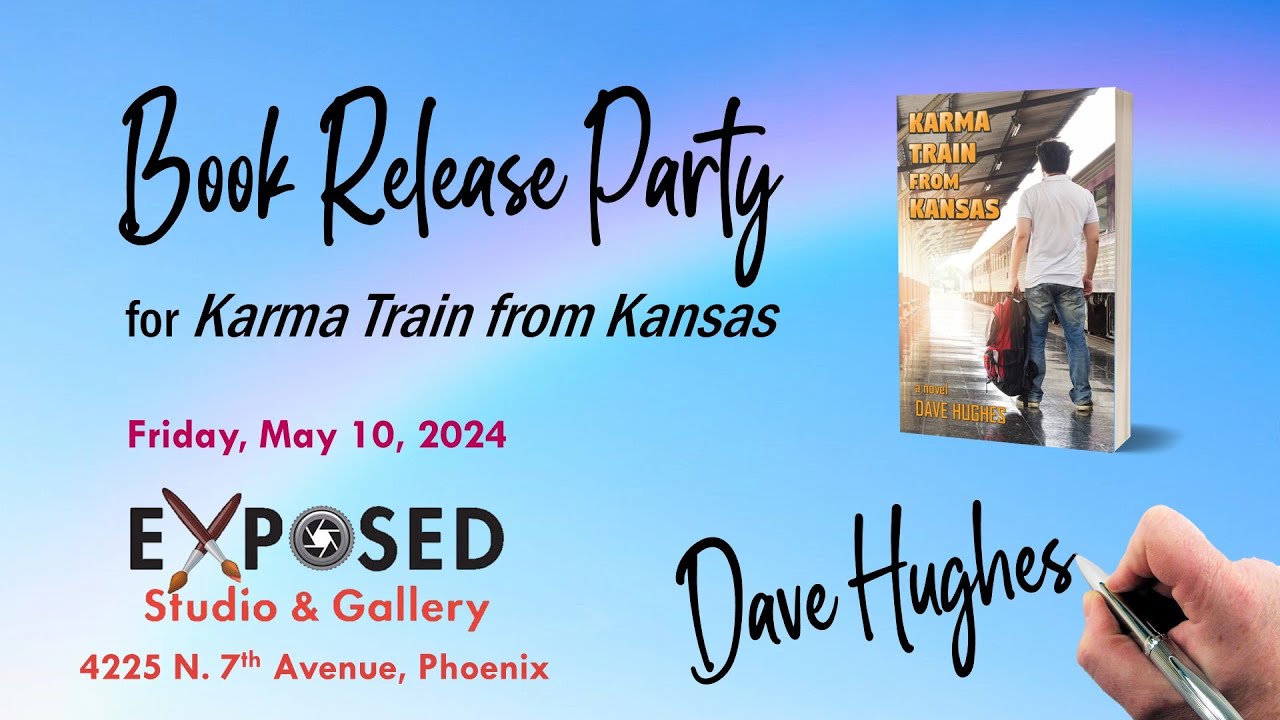 Book Release Party for "Karma Train From Kansas" by Dave Hughes - YouTube