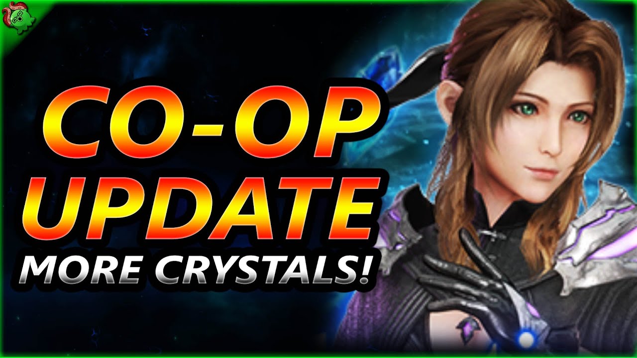 CO-OP Blue Crystal Reset & More! ~ Final Fantasy 7 Ever Crisis 1st ...