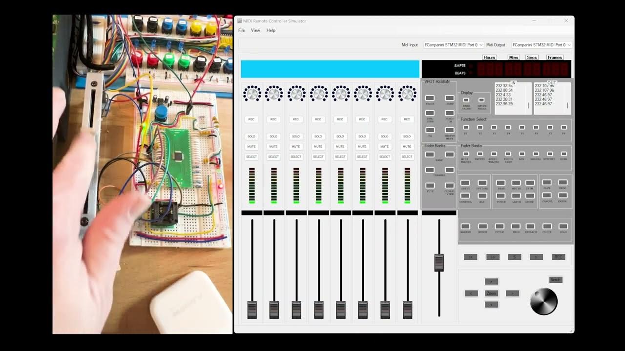 DIY MIDI Remote Controller - Master Fader - YouTube