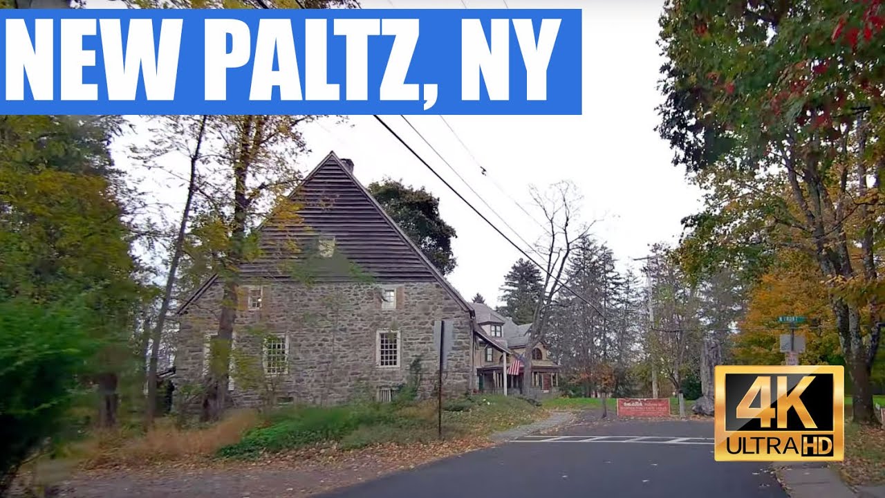 Driving around New Paltz, New York in 4K - YouTube