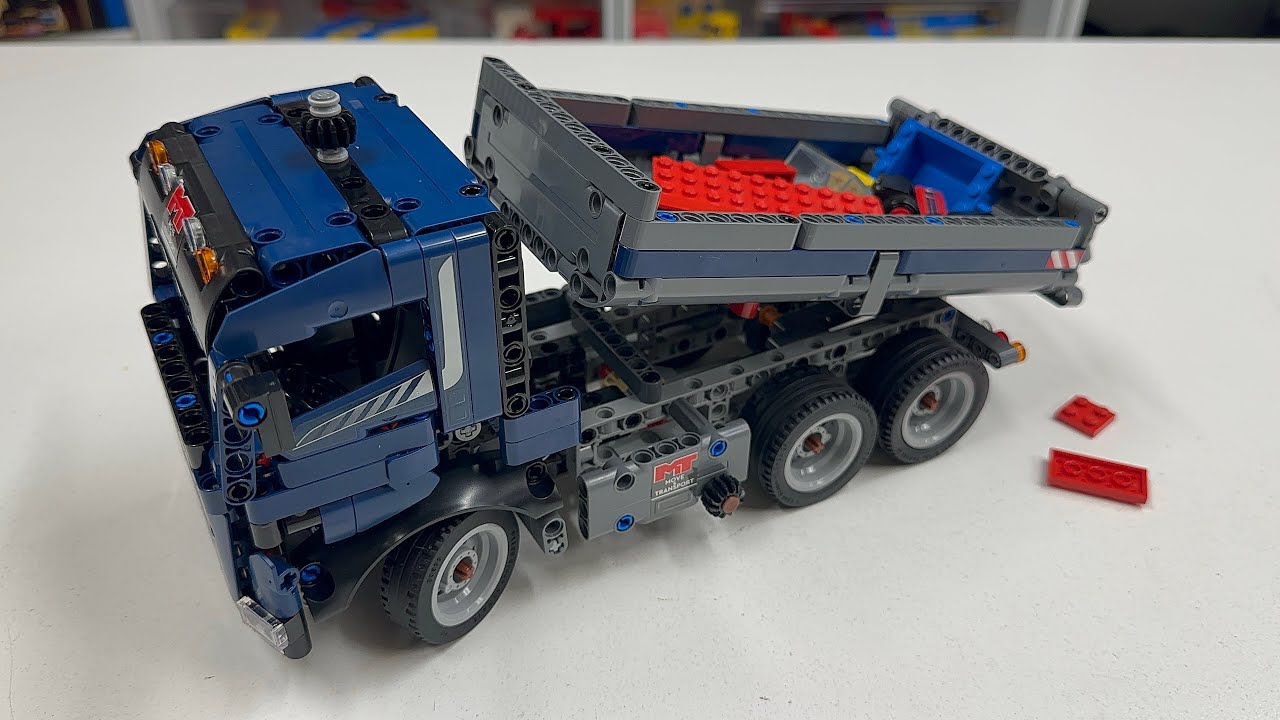 LEGO Technic 42203 Tipping Dump Truck plus Tipper Truck TV sees ...