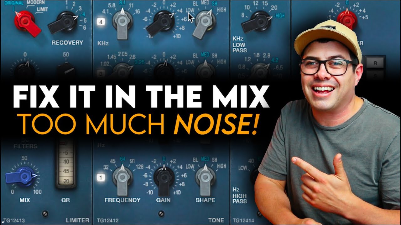 FIX IT IN THE MIX - Too Much NOISE! (Bad Piano Recording) - YouTube