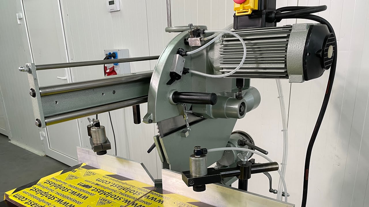Graule ZS170N RADIAL ARM SAW MACHINE - YouTube