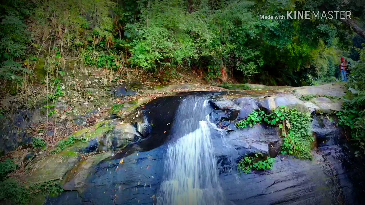 Tripura,s famous waterfalls Tusui - YouTube