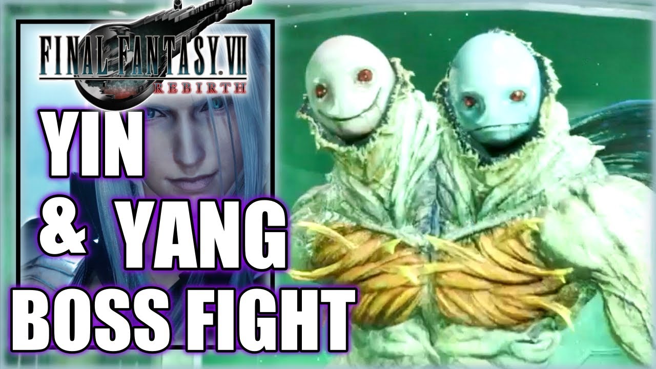 Final Fantasy 7 Rebirth - Yin & Yang Boss Fight - YouTube