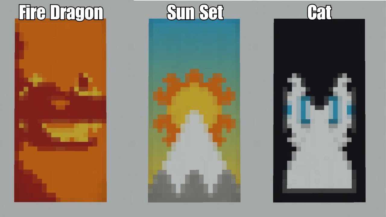 Easy Minecraft Banner Designs You Need To Try! - YouTube