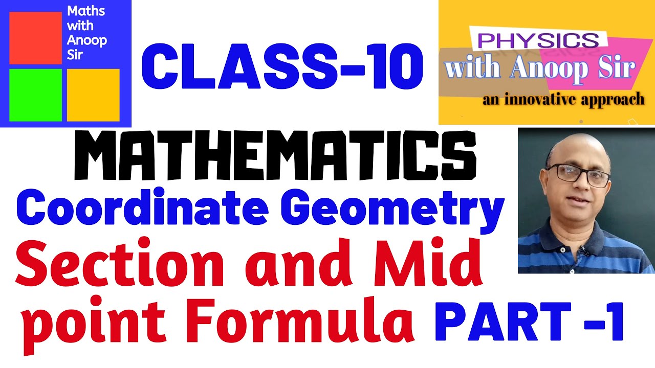 Mathematics..class 10...section formula and mid point formula ...