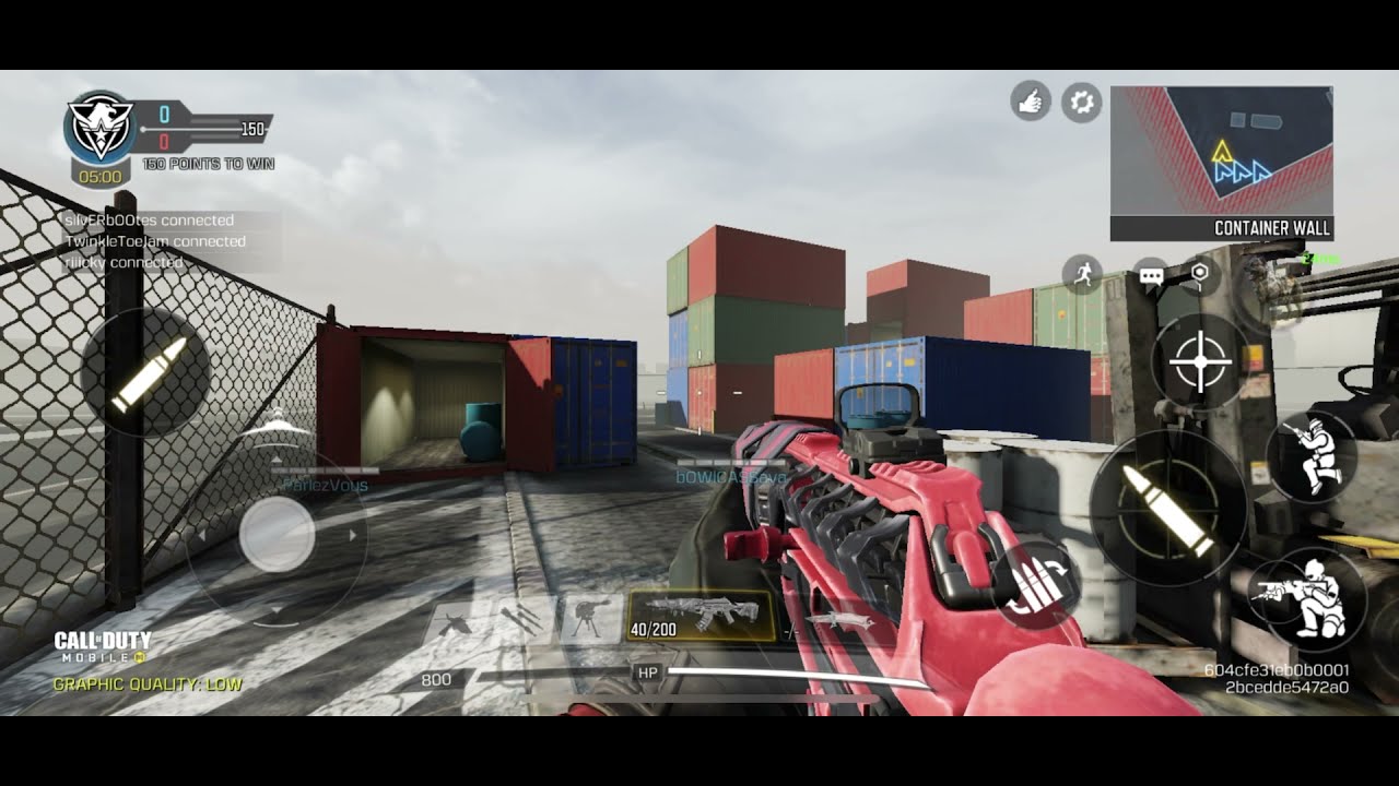 New CR-56 AMAX -RED DEATH (crimson dame) | EFFECTS | COD MOBILE ...