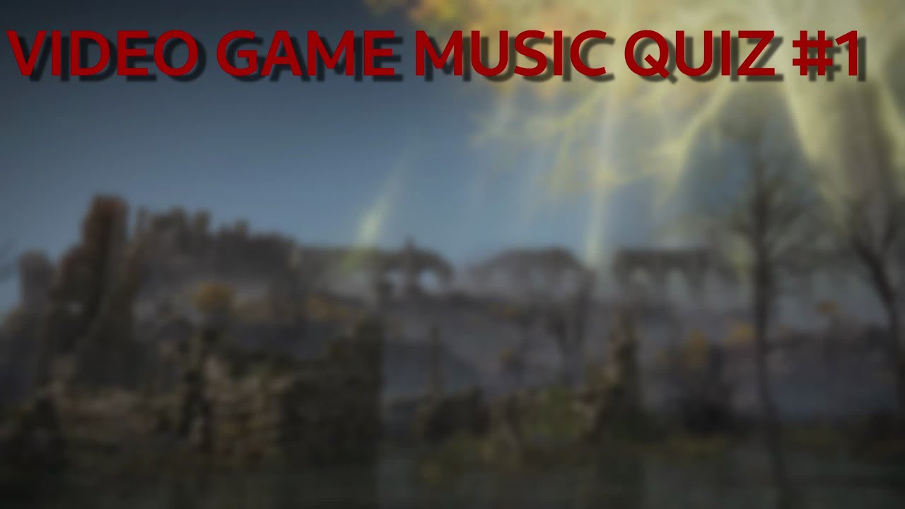 Video Game Music Quiz 1! - YouTube