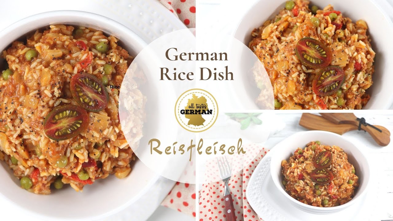 German Rice Dish - Reisfleisch - YouTube
