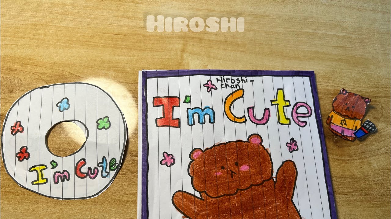Paper diy Music Album 💿 photo card ️ music CD / hiroshi/ paper diy ...