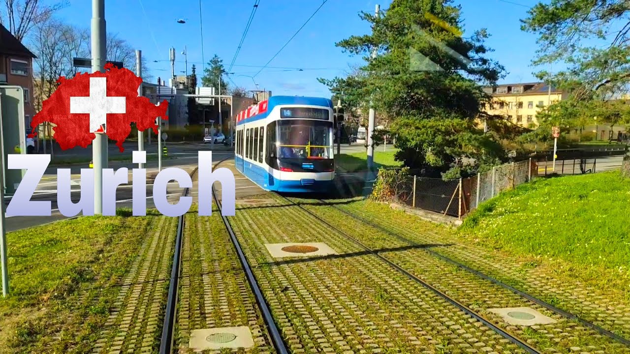 Switzerland | Zurich - City Tour | Trams | Public Transport | Europe ...