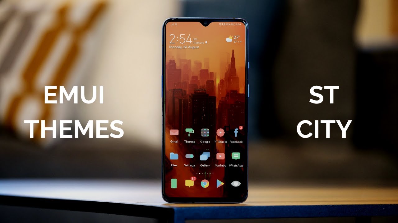 LOS MEJORES TEMAS PARA TU HUAWEI - ST CITY (EMUI THEMES) - YouTube