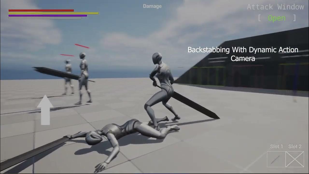 UE5 - Ultimate Free Flow Combat System, Souls-Like - YouTube