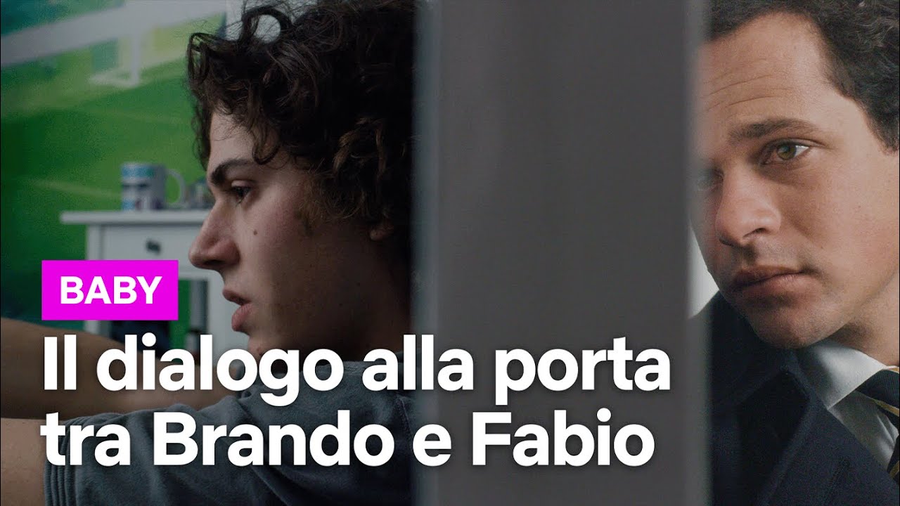 Il dialogo alla porta tra Brando e Fabio in Baby stagione 3 | Netflix ...