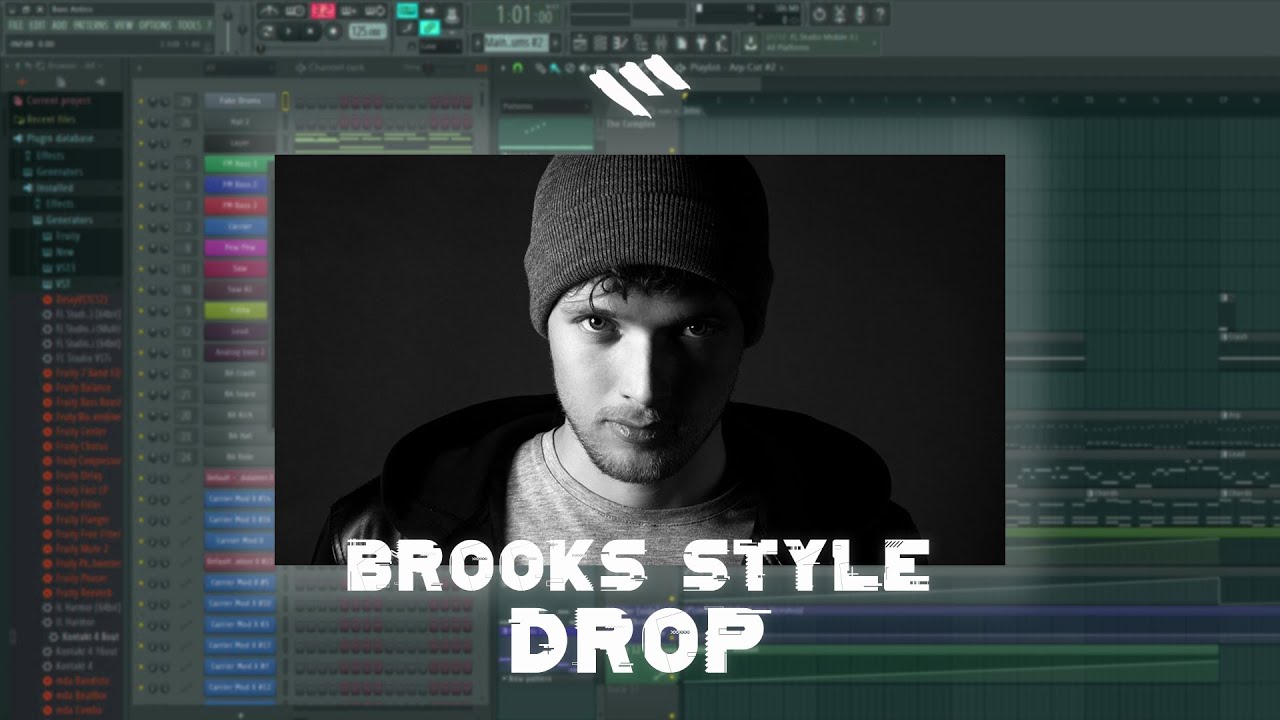 Brooks Style FLP / Kygo Happy Now Remix - FL Studio 20 - YouTube