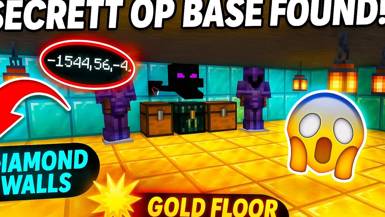 We Found a SECRET OP BASE in Minecraft 💎 | Hidden Treasure Room # ...