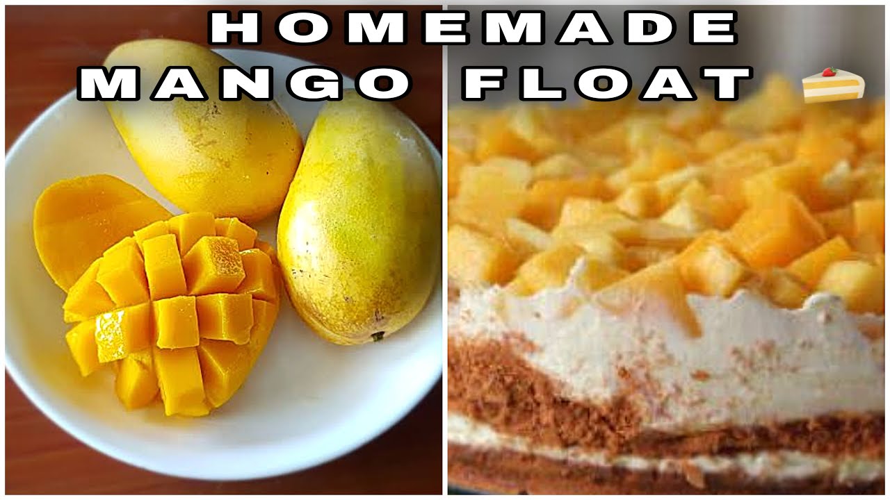 Easy Recipe HOMEMADE MANGO FLOAT CAKE - YouTube