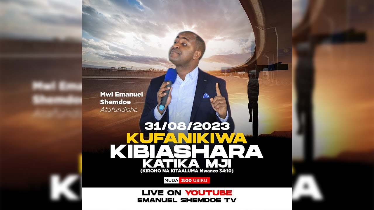 KUFANIKIWA KIBIASHARA KATIKA MJI | Mwl Emanuel Shemdoe - YouTube
