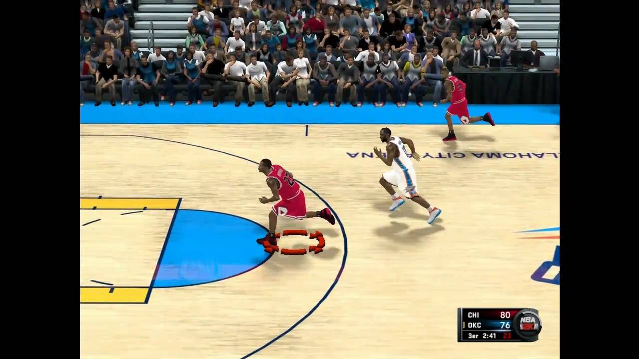 Michael Jordan NBA 2K11 the fly - YouTube