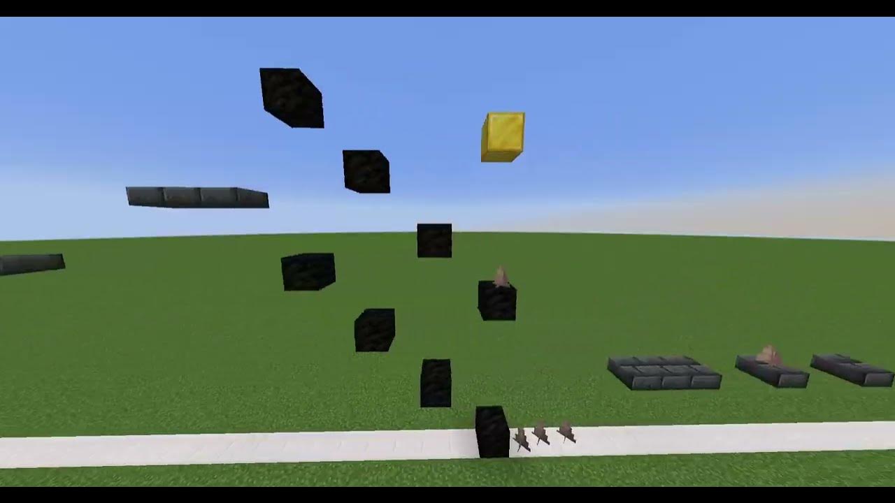 Recreating Geometry Dash In Minecraft Stereo Madness Youtube