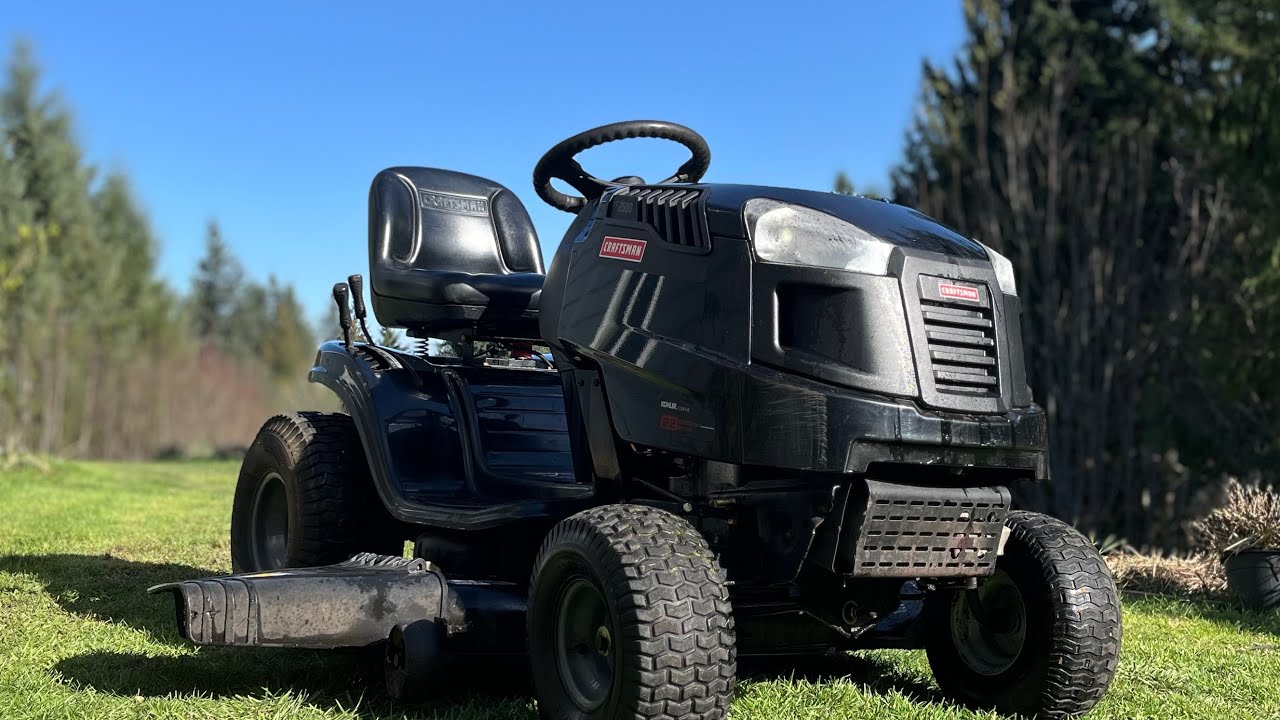 How To Tune Up Riding Mower for Spring - YouTube
