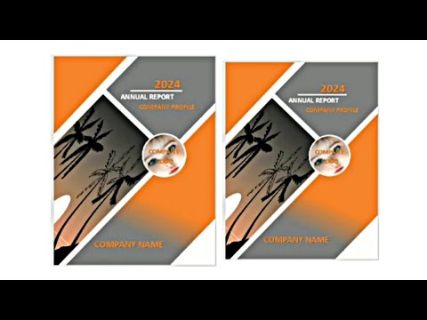 How to make cover page in ms word. - YouTube