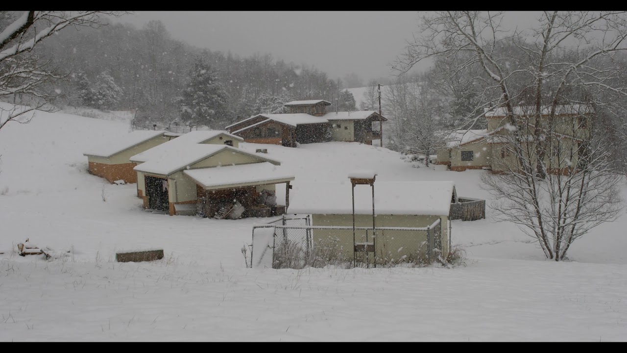 homestead in snow - YouTube