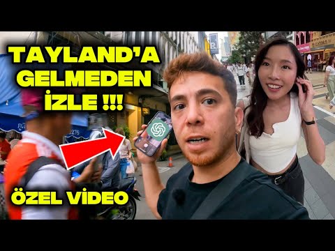 Hiçbir Şey Bilmeden TAYLAND’a Gitmek