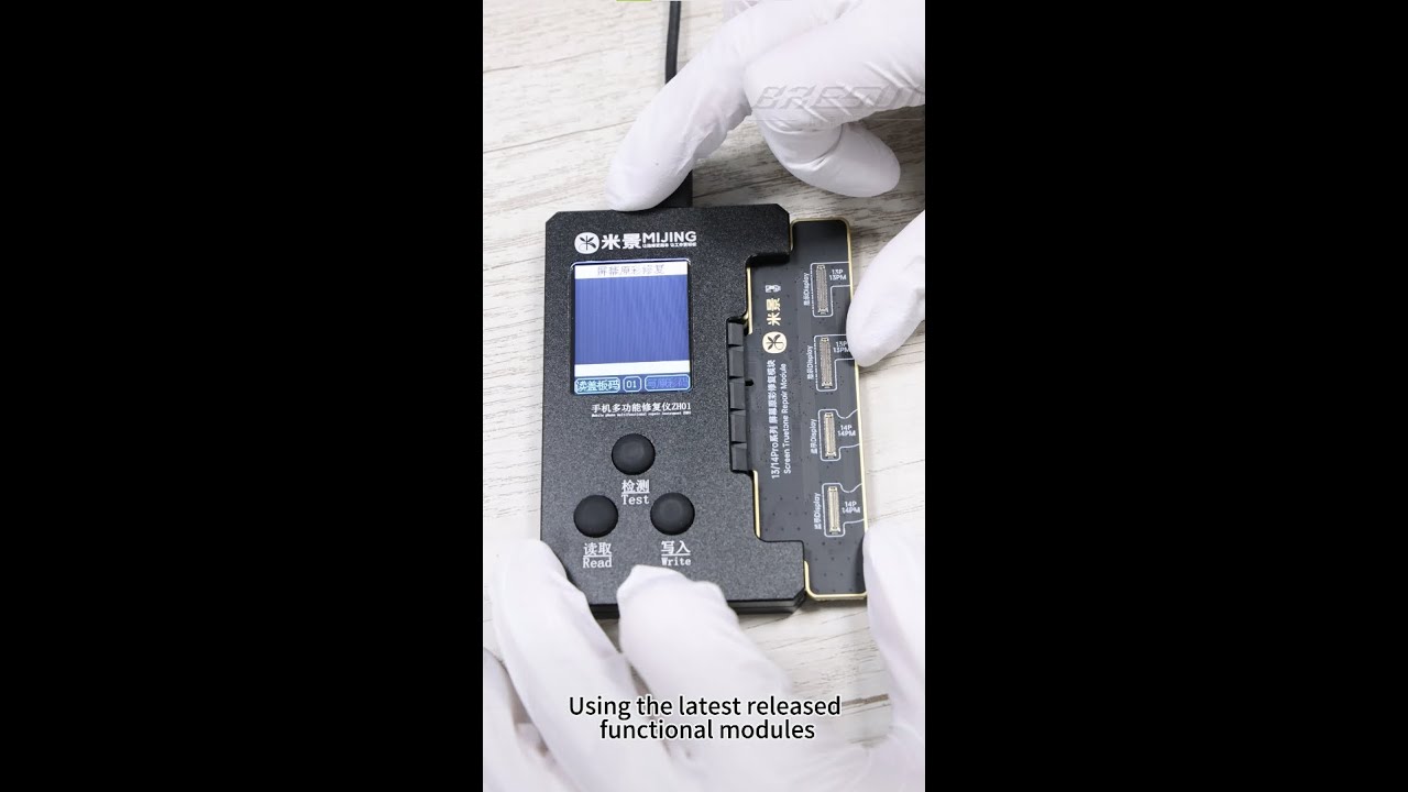 How to use Mijing ZH01 to repair the original color display function ...