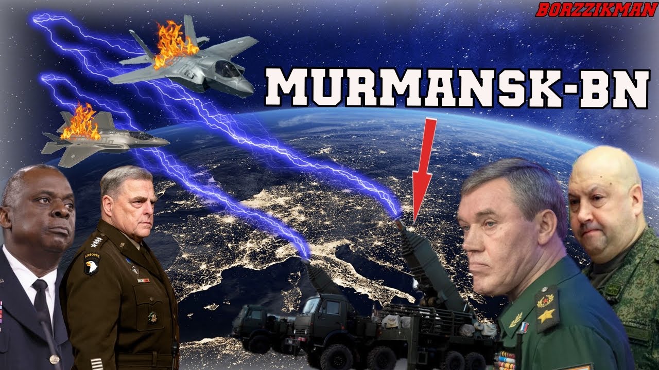 The World's Most Powerful EW System MURMANSK-BN Paralyzed F-35 Fighters Over The Black & Baltic ...