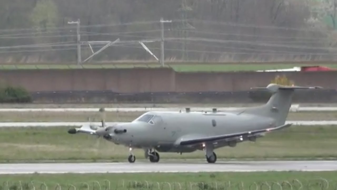 Pilatus U-28A U.S. AIR FORCE 070793 - YouTube