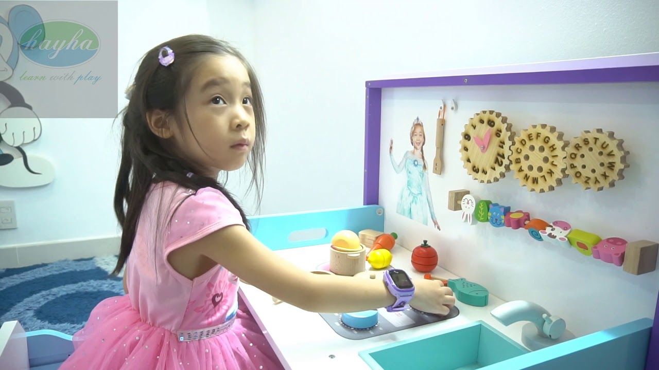 Frozen Elsa Wooden Activity - YouTube