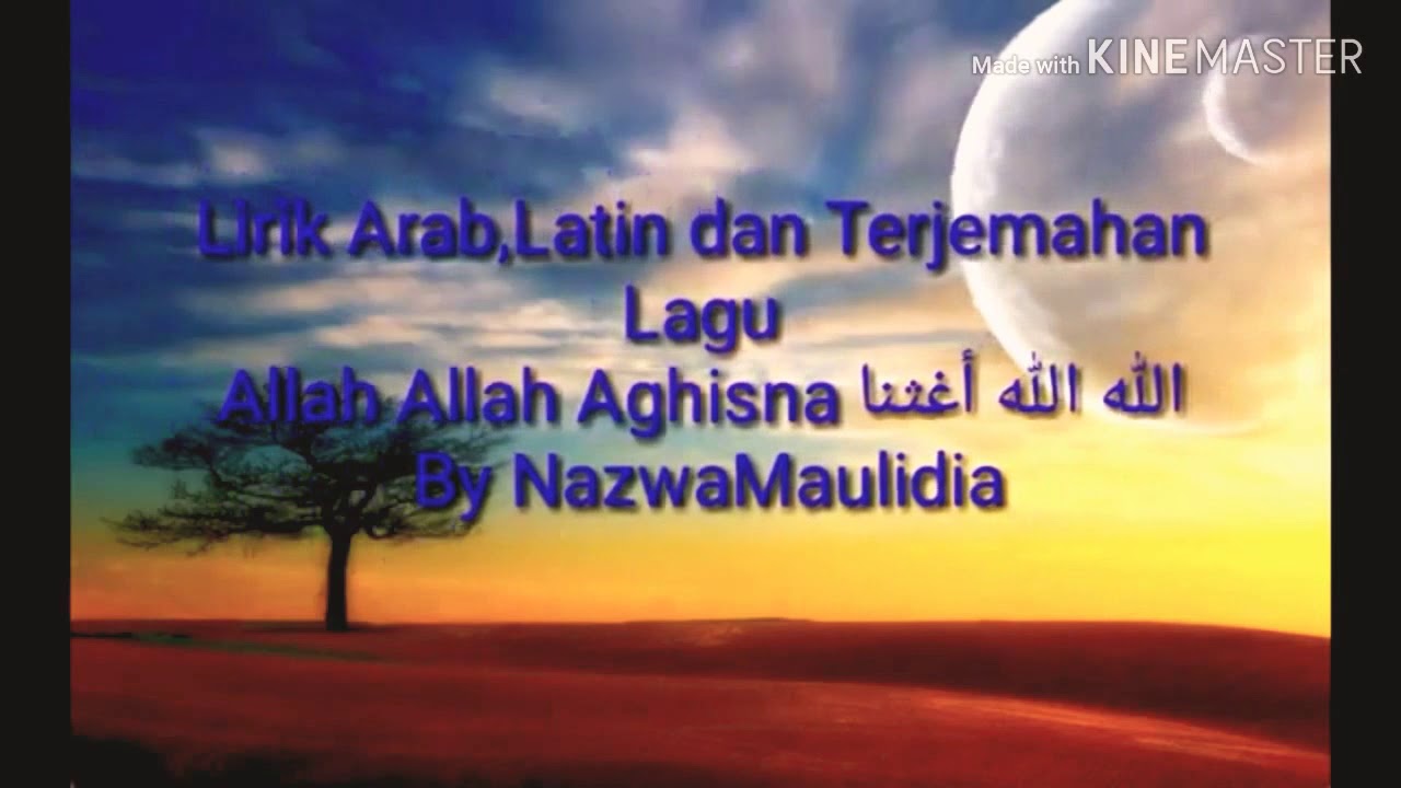 Lirik_Arab_Latin_terjemahan_sholawat_Allah-Allah_aghisna - YouTube