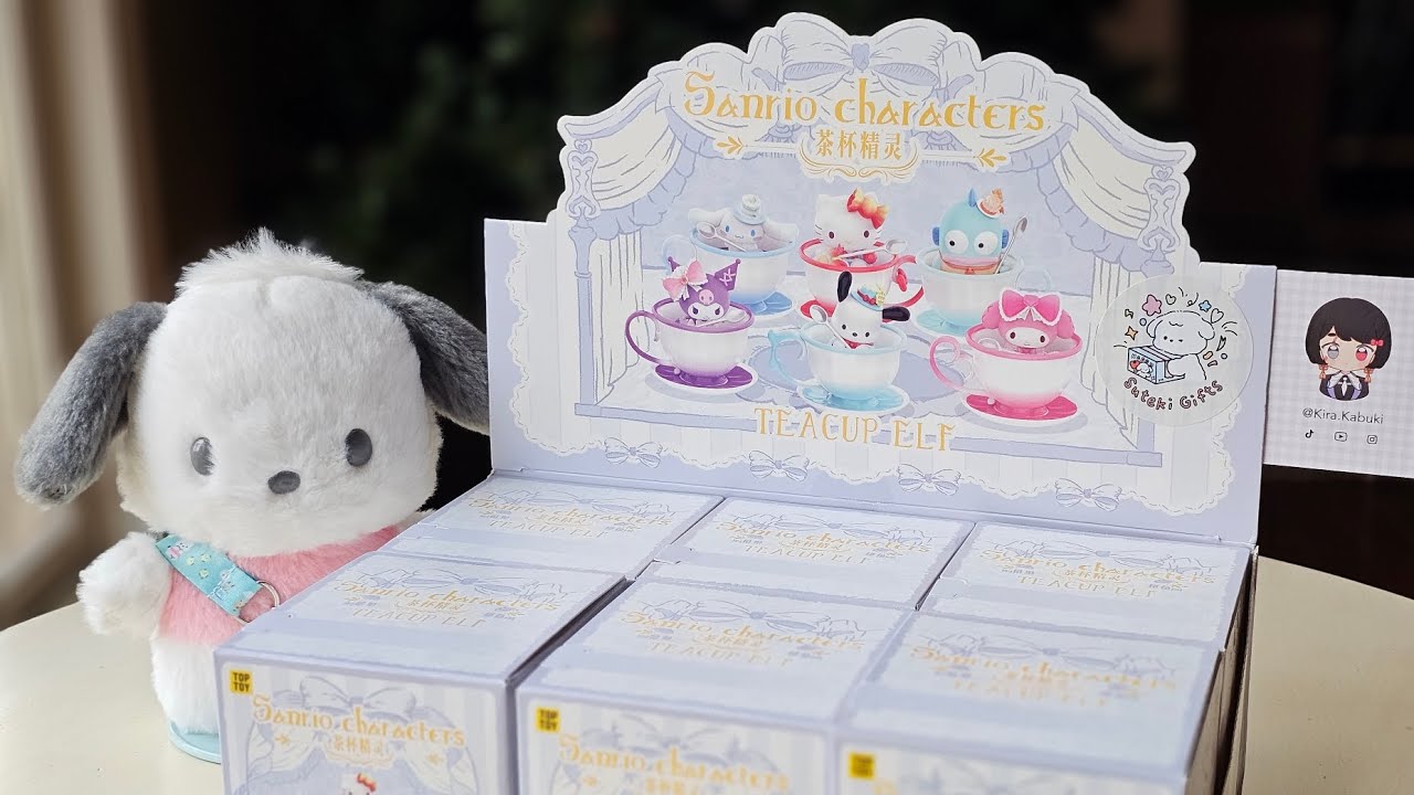 🍵 Sanrio Characters: Teacup Elf blind box case unboxing! - YouTube