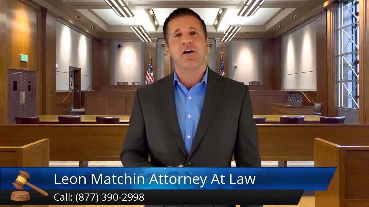 Leon Matchin Defense Attorney Milltown NJ Review - YouTube