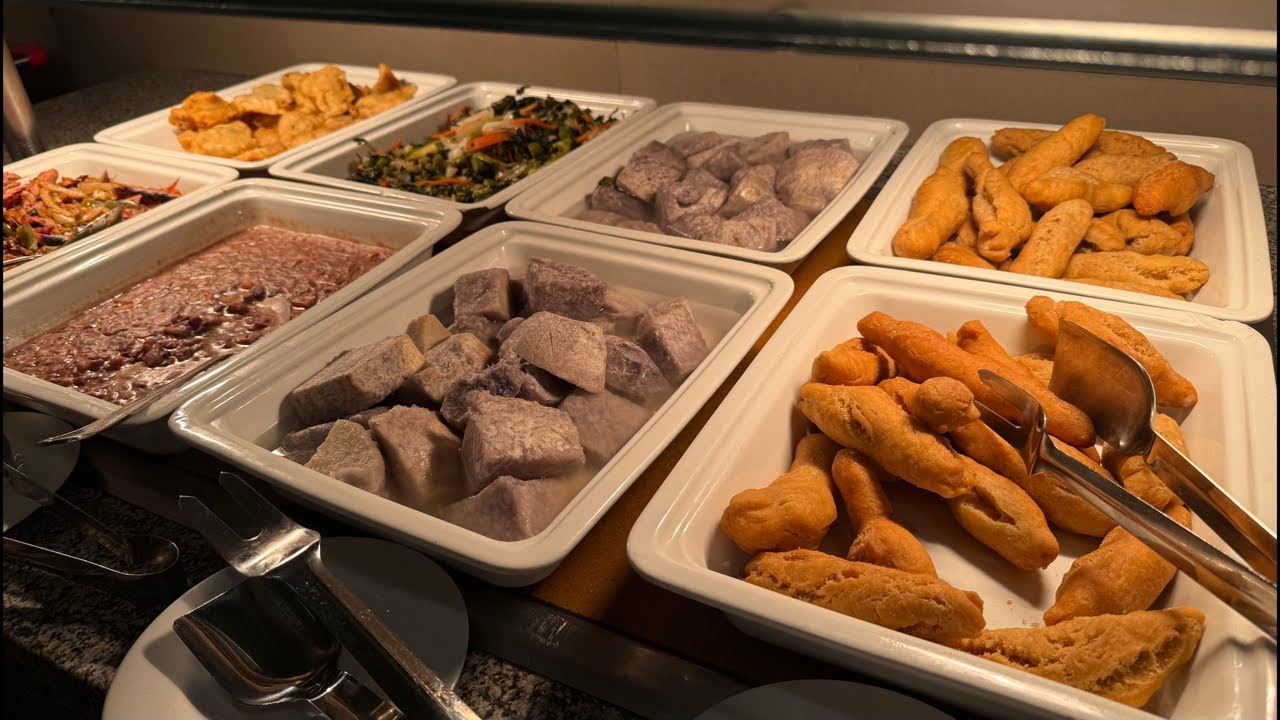 RIU Ocho Rios Breakfast Buffet | Jamaican Breakfast All inclusive (Live ...