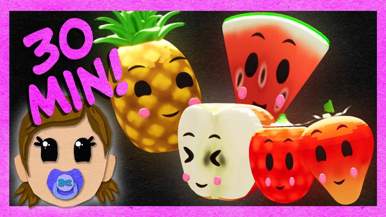 Baby Gail Sensory - 30min! Fruity Dance Party! - YouTube