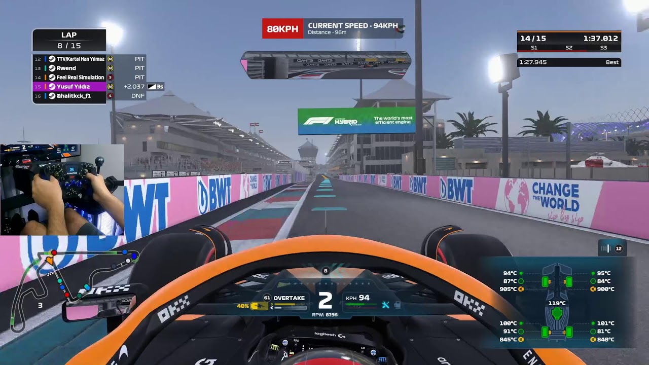 F1 Online Lobby Races - YouTube