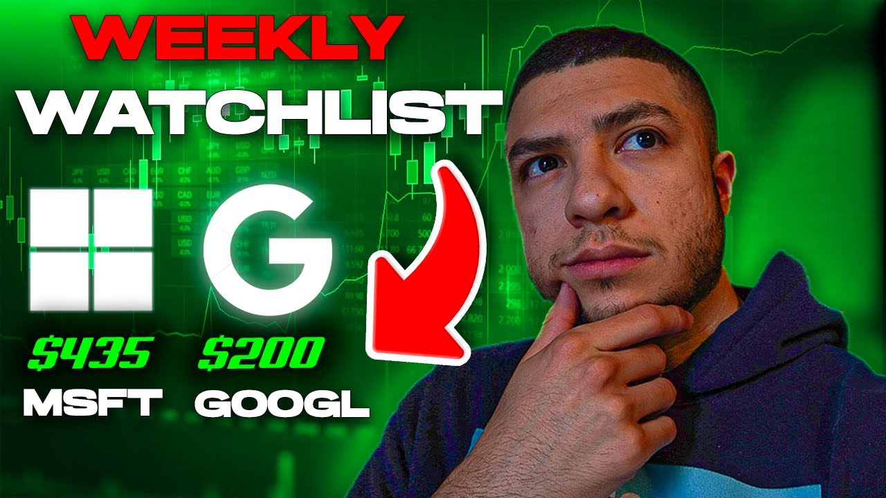 WEEKLY STOCK WATCHLIST | TECH EARNINGS ARE HERE - YouTube