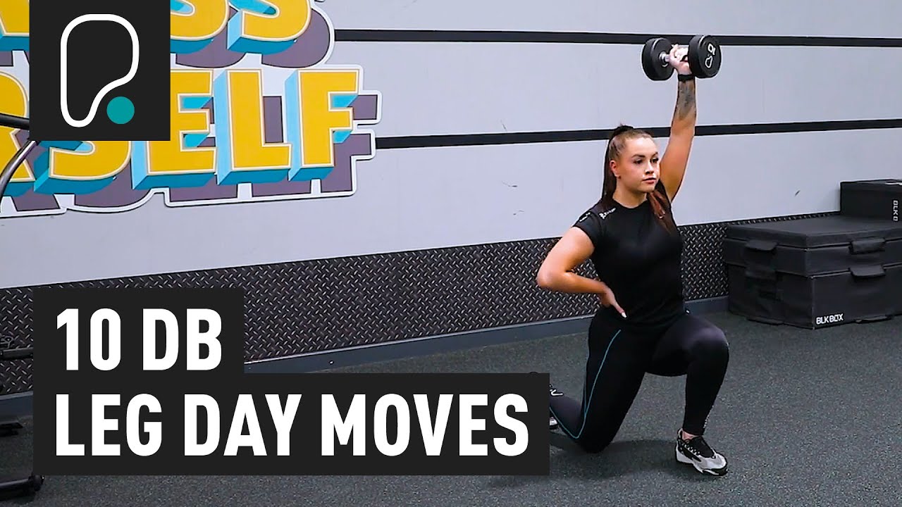 10 DB Leg Day Moves - YouTube
