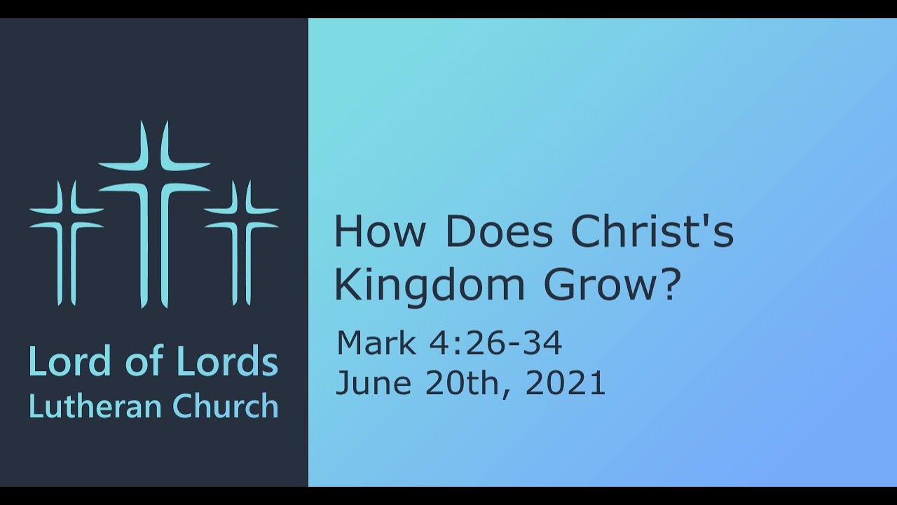 How Does Christ's Kingdom Grow? - YouTube