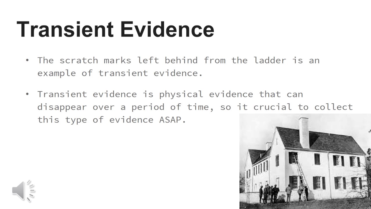 Evidence and Chain of Custody video - YouTube