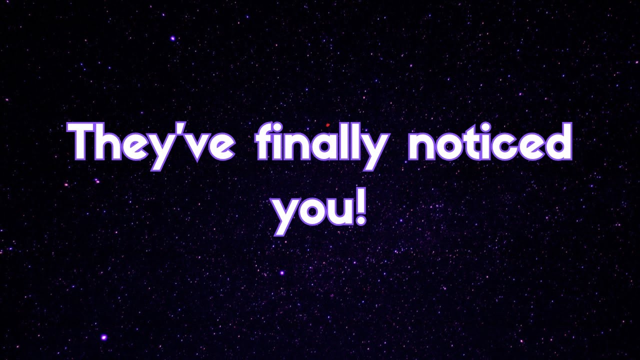 Angels say | They've finally noticed you! - YouTube